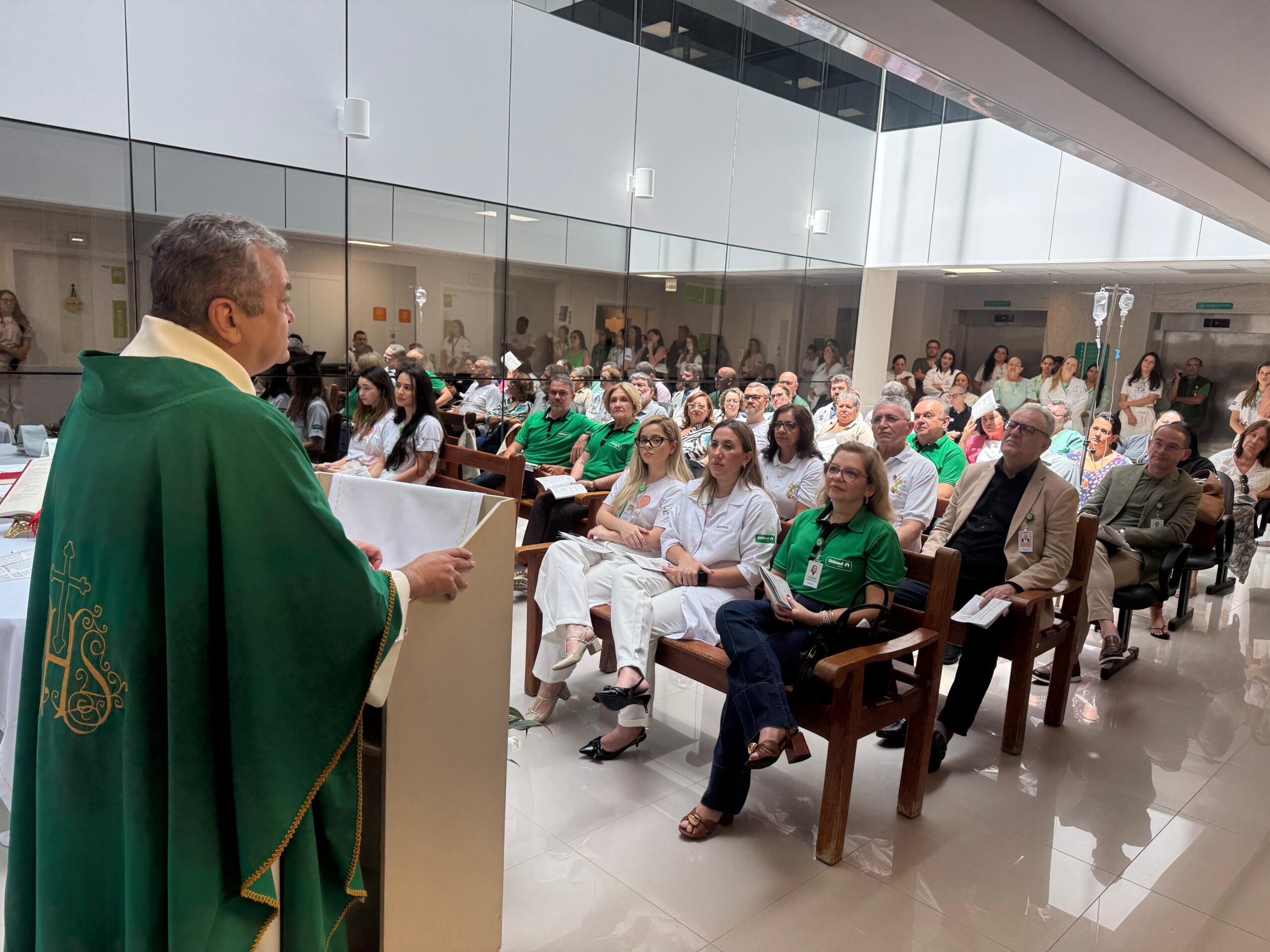 Hospital Unimed Natal celebra 21 anos com missa e homenagem a médicos e ...